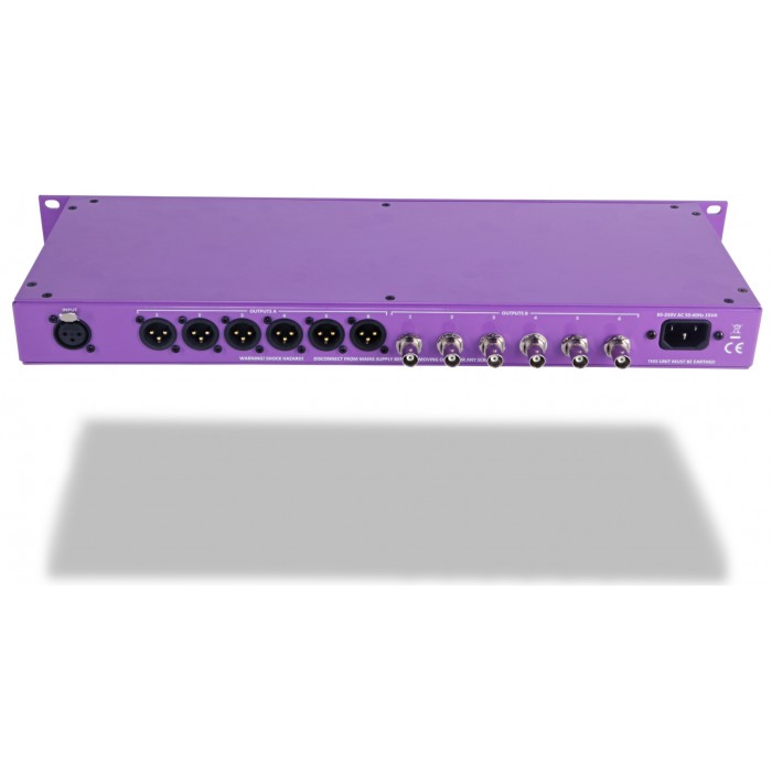 19” rack-mounted timecode distribution amplifier